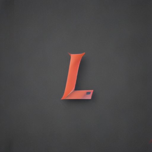 A sleek brand logo using the letter L two times
