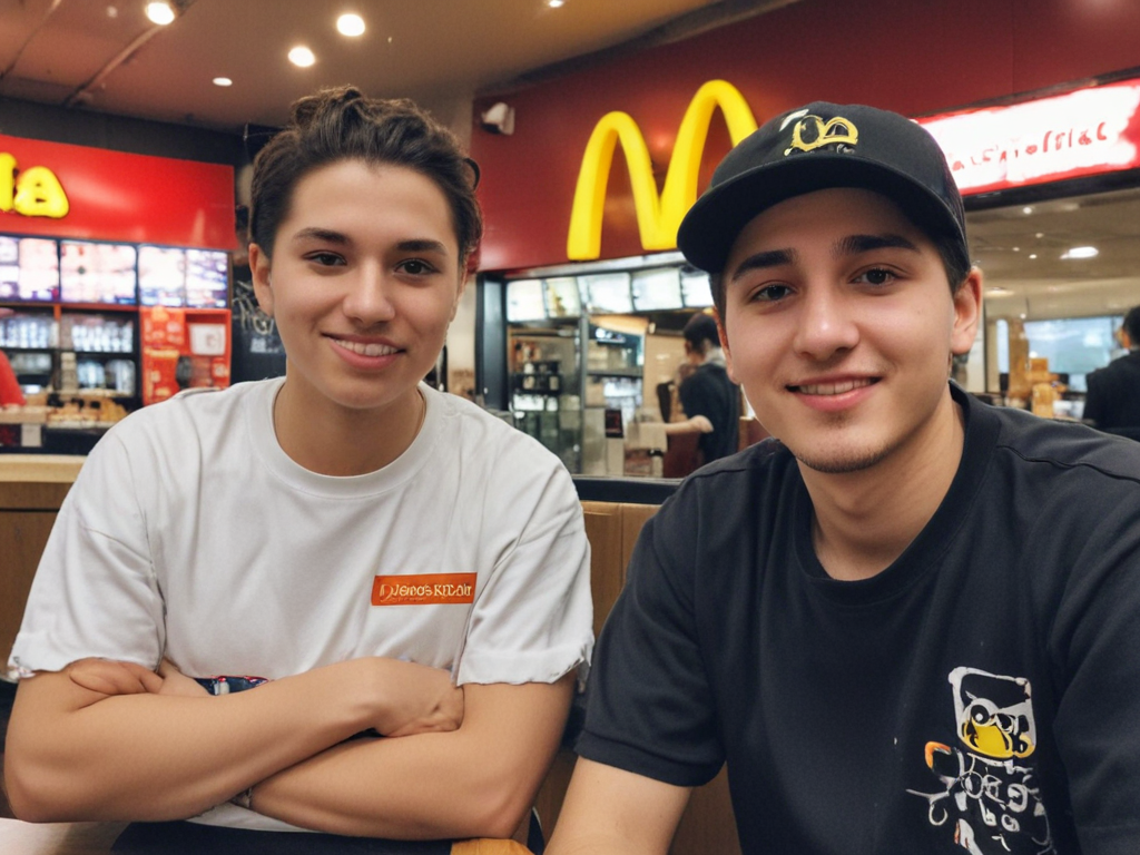CaseOh youtuber at mcdonalds