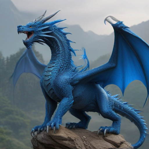 blue dragon