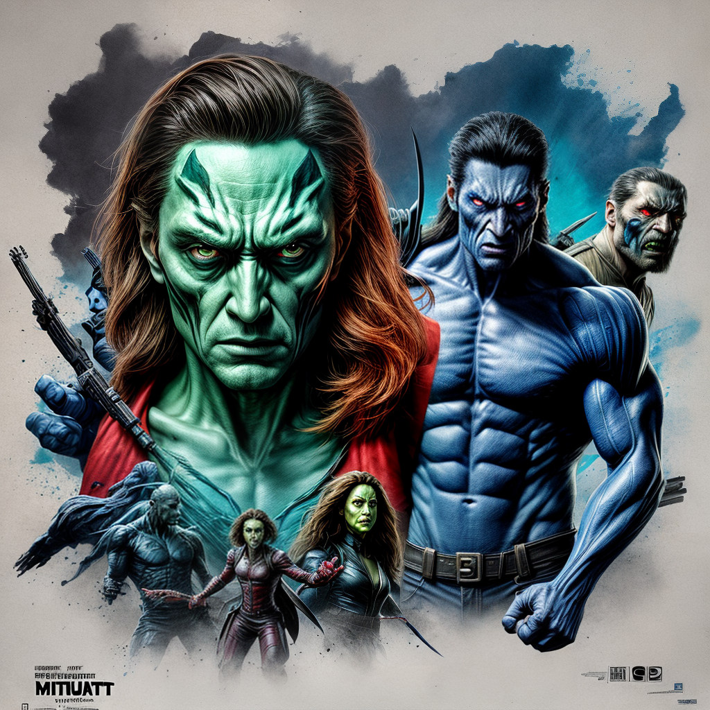 mutant art movie poster