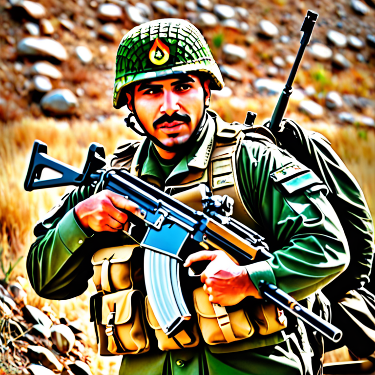 Kurdistan military army