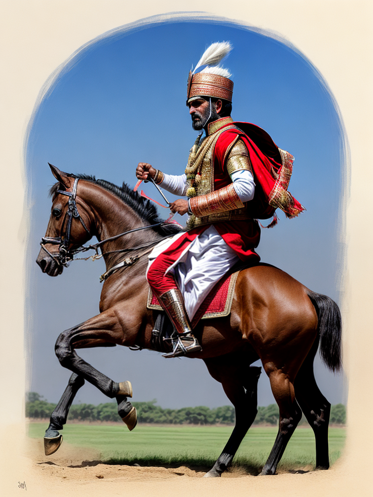 A Indian Musalman Warrior