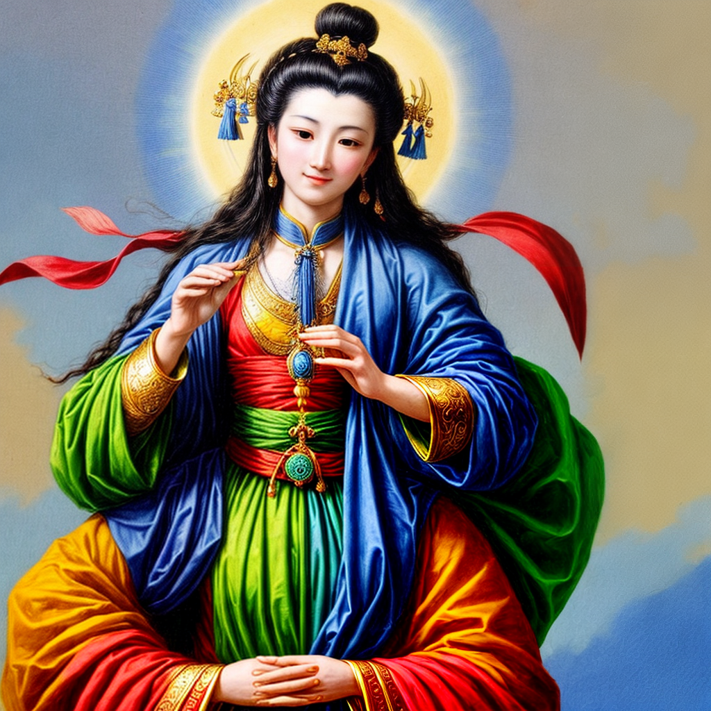 Highest Taoist God with Aura - Most Gorgeous, Beautiful and Holy Art of ...