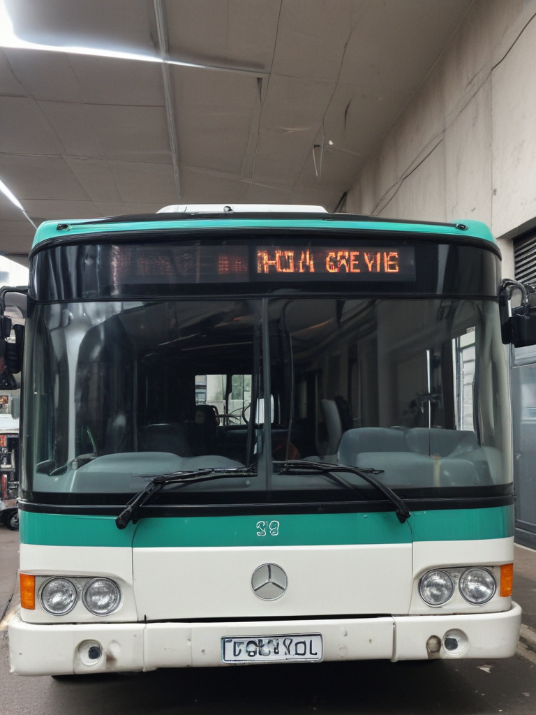 a mercedes-benz O302 bus