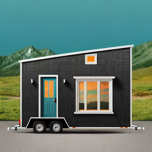 tiny home logo graphic design