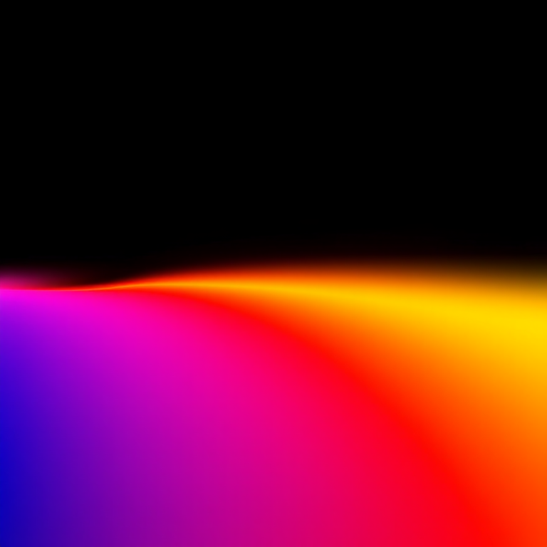 Create a vibrant color spectrum image displaying gradients from red to ...