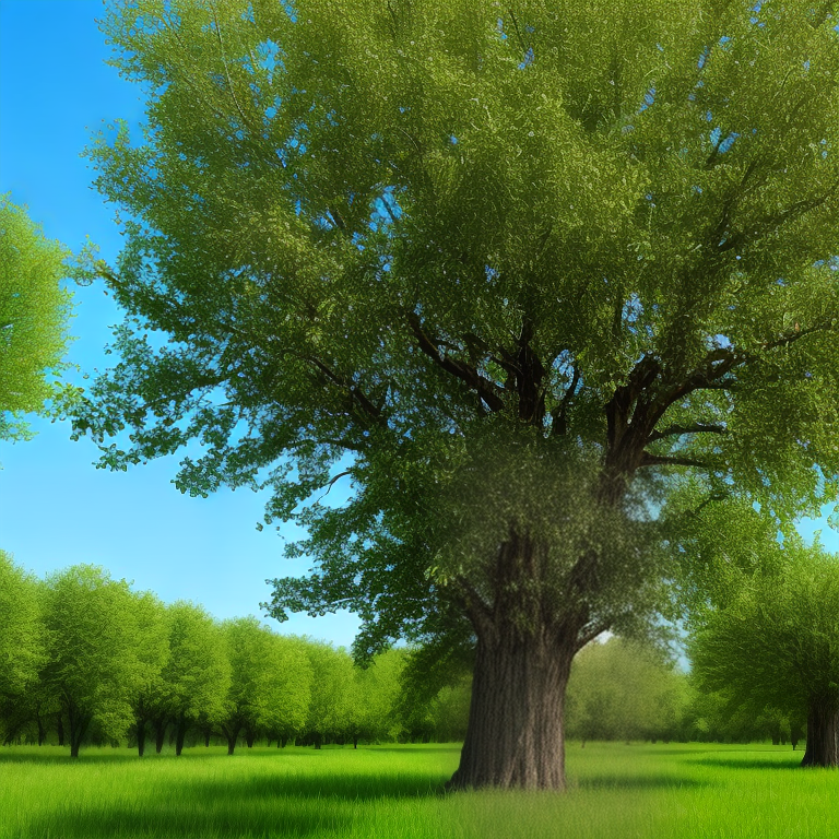 stages of tree growing from seed to tree