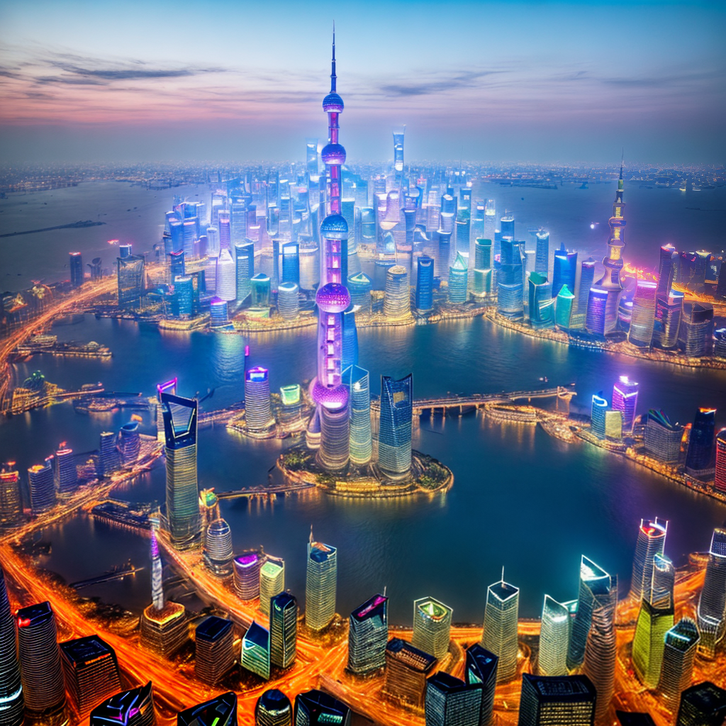 Shanghai, China, best famous place photo (copyright free)