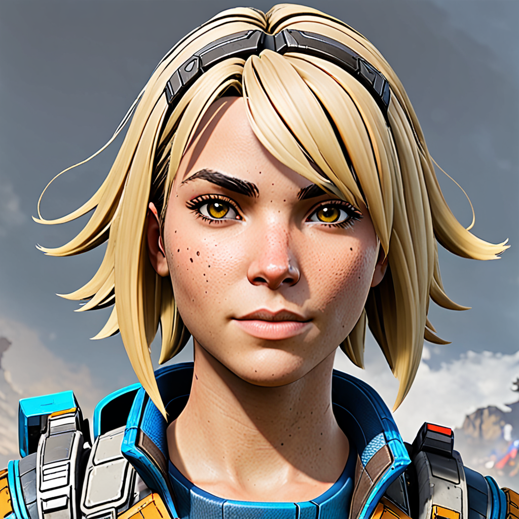 Apex legends wattson blonde hair