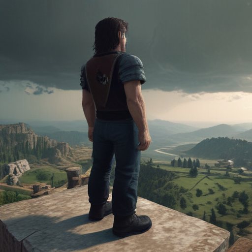 old dark fantasy, realistic, photo-realistic, gritty, normal human ...