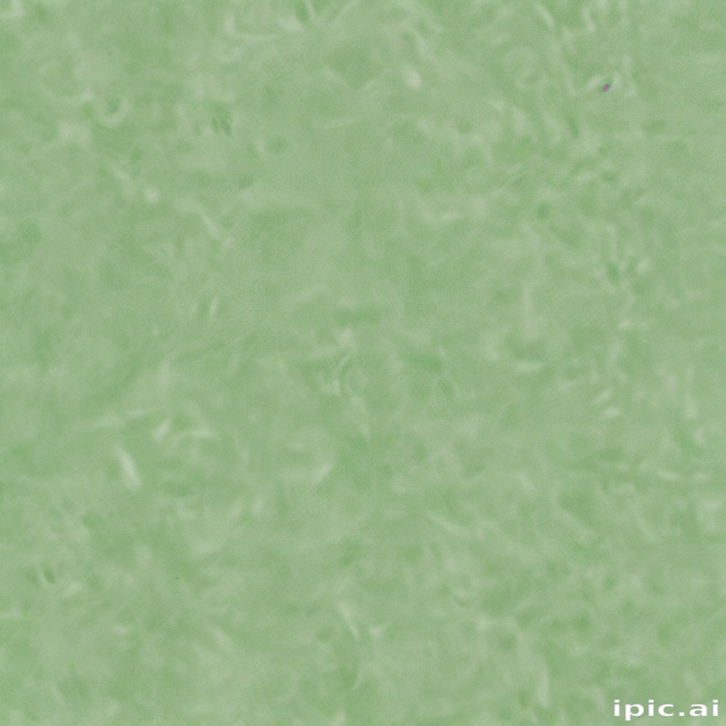 Soft Green Abstract Texture with Subtle Patterns and Gentle Waves