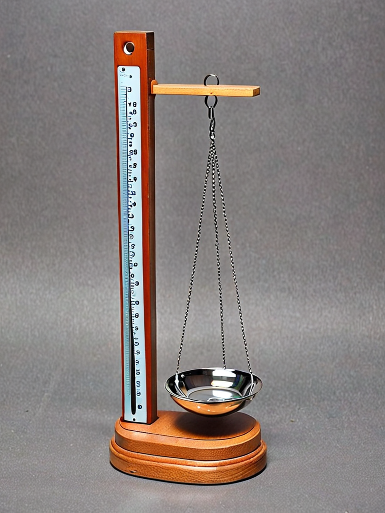 Spring balance , scale Weighing ,vessel Measuring , ruler