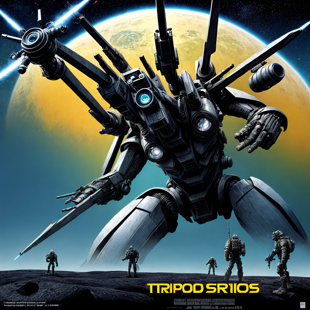 tripods sci fi movie poster art