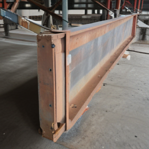 rigged steel beam