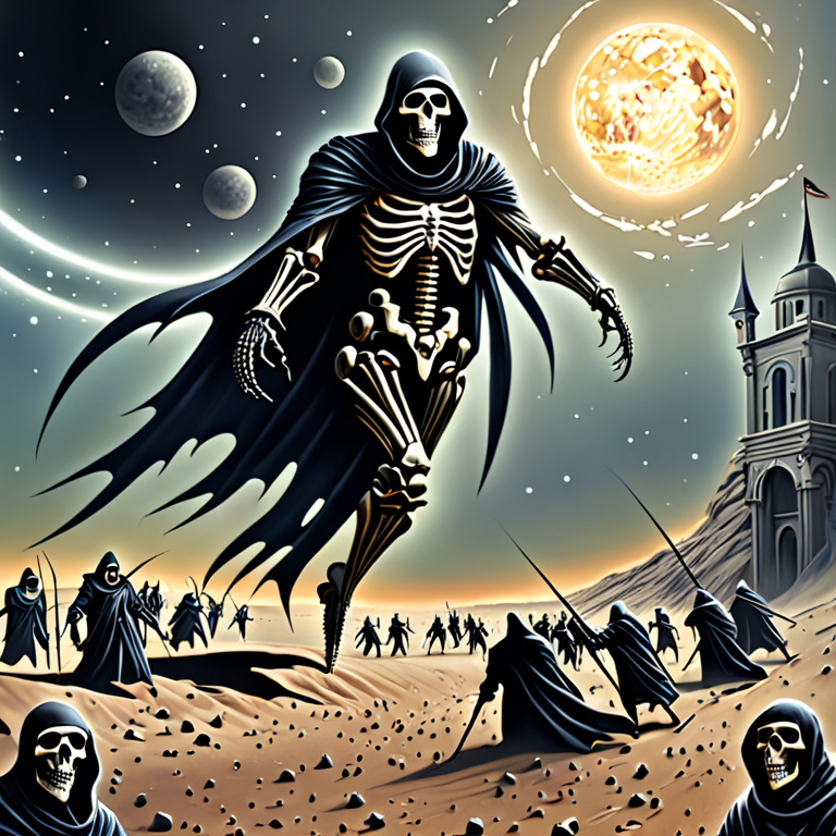reaper invasion space surreal art