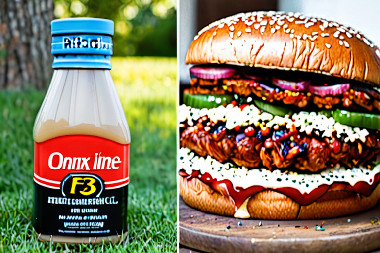 F3 Bootcamp workout with BBQ and A1 sauce