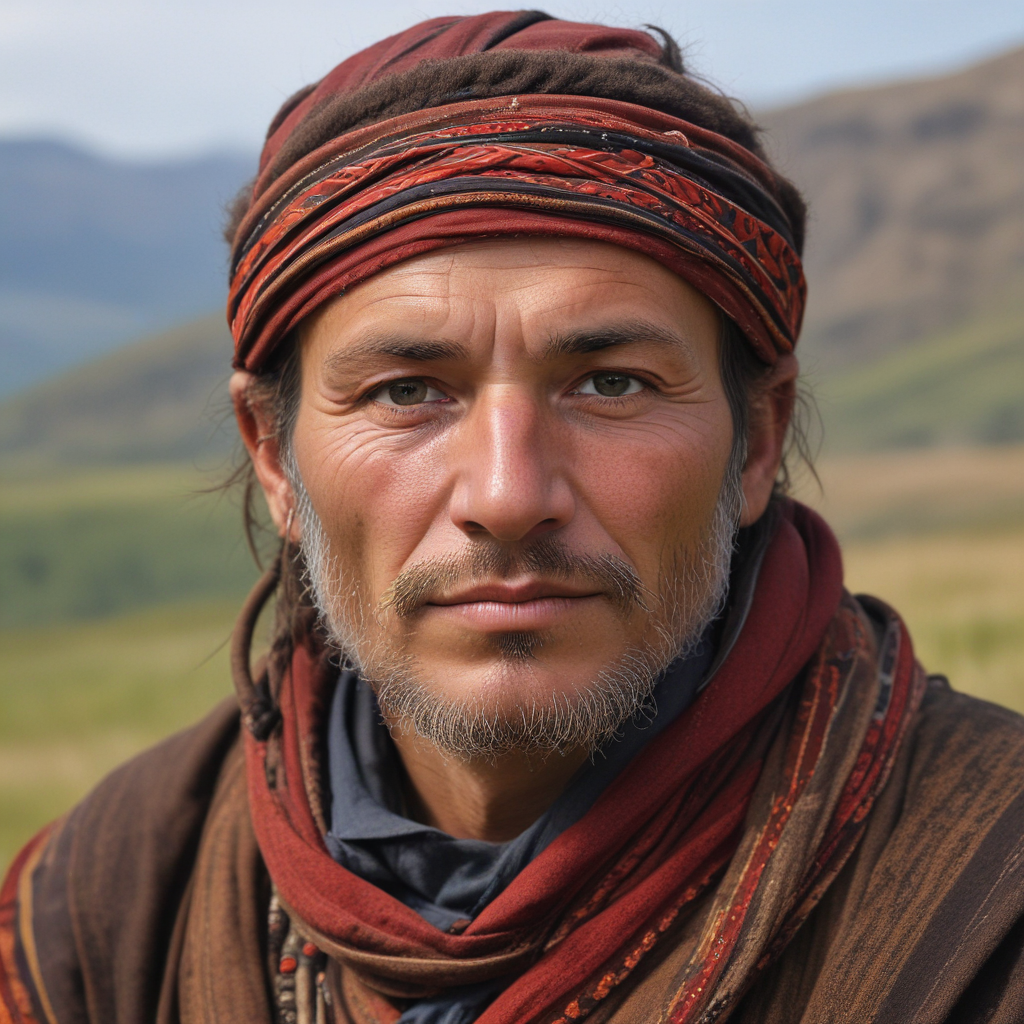 sami man with epicanthic fold