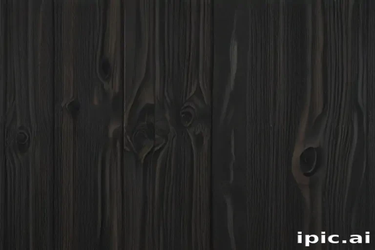 Elegant Dark Wood Texture Featuring Rich Grain Patterns and Depth