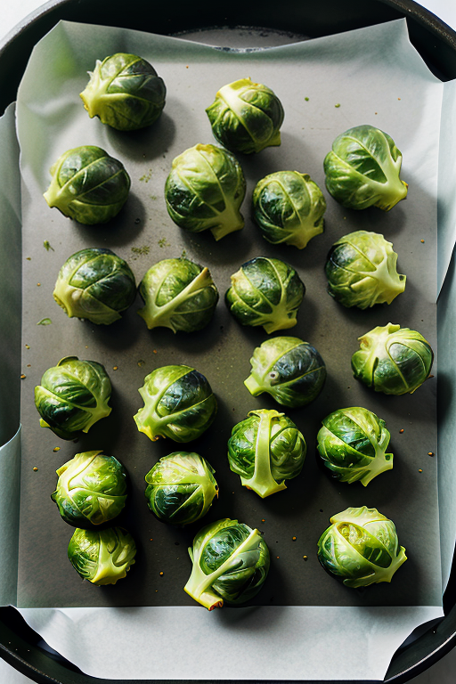 Step-by-Step Process of Preparing Shredded Brussels Sprouts for Cooking