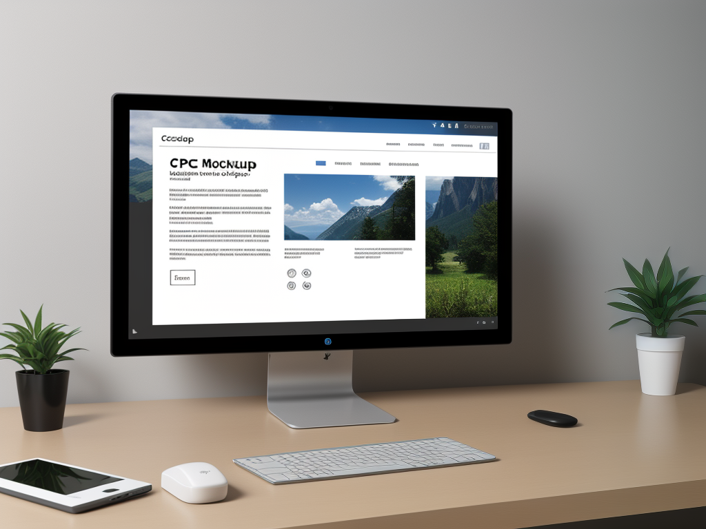 Modern Website Design Featuring a Professional Man with Glasses and ...