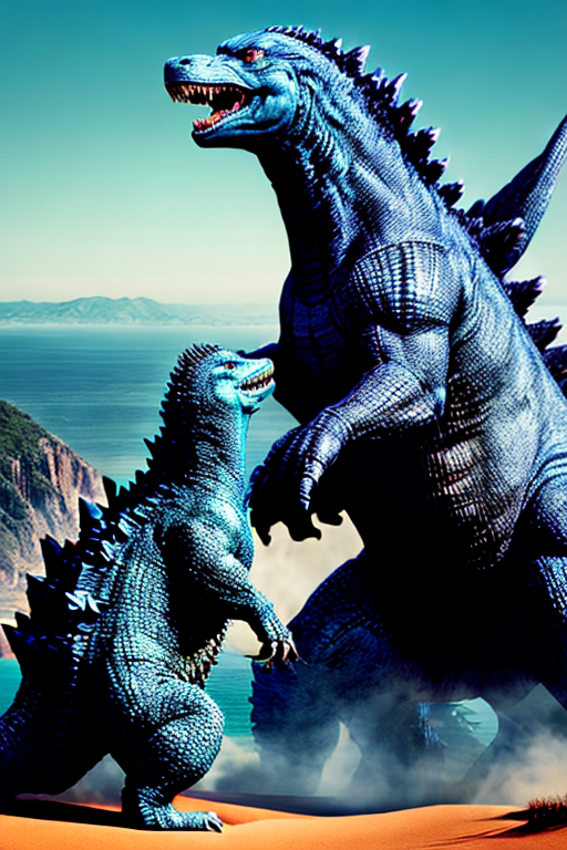 godzilla fight
