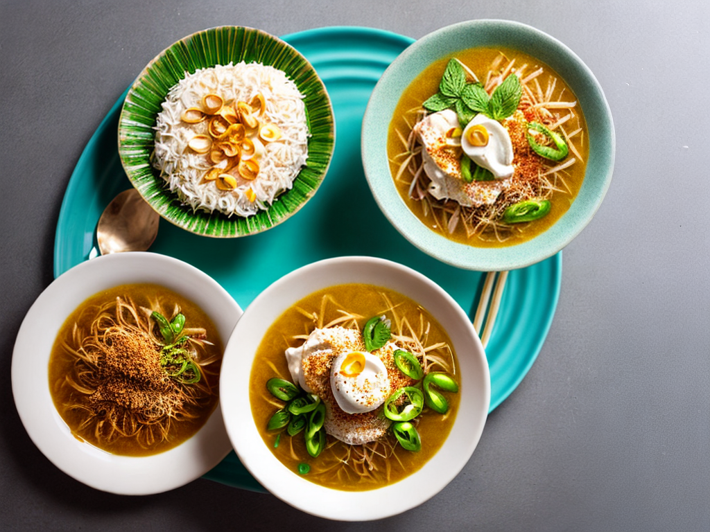 Malaysian dessert cendol
