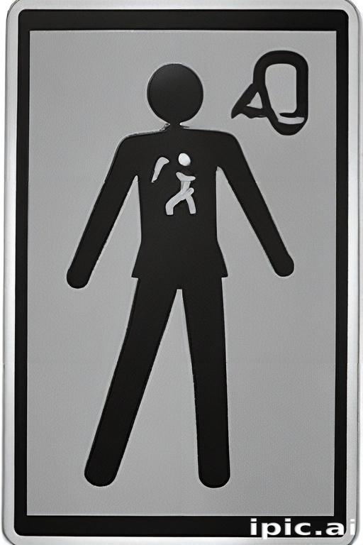 Sign Illustrating Emergency Procedures for Medical Assistance and ...