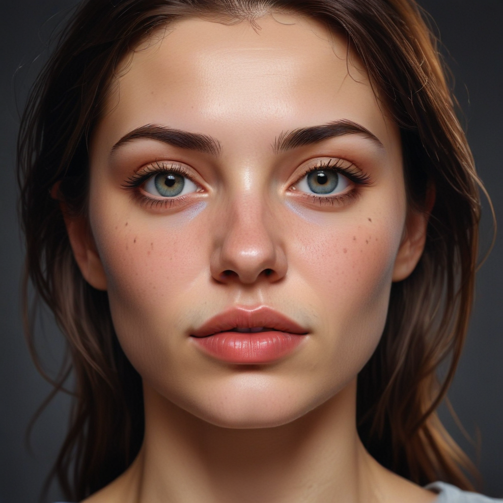 photorealism woman dimitri kolujni