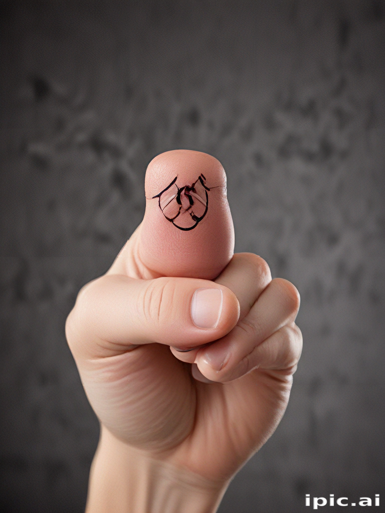 Creative Thumb Art: A Unique Expression of Imagination and Playfulness