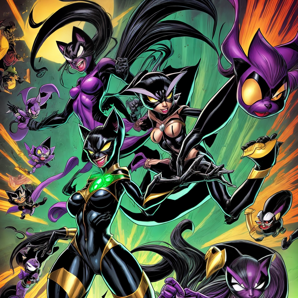 shantae becoming the black cat from marvel