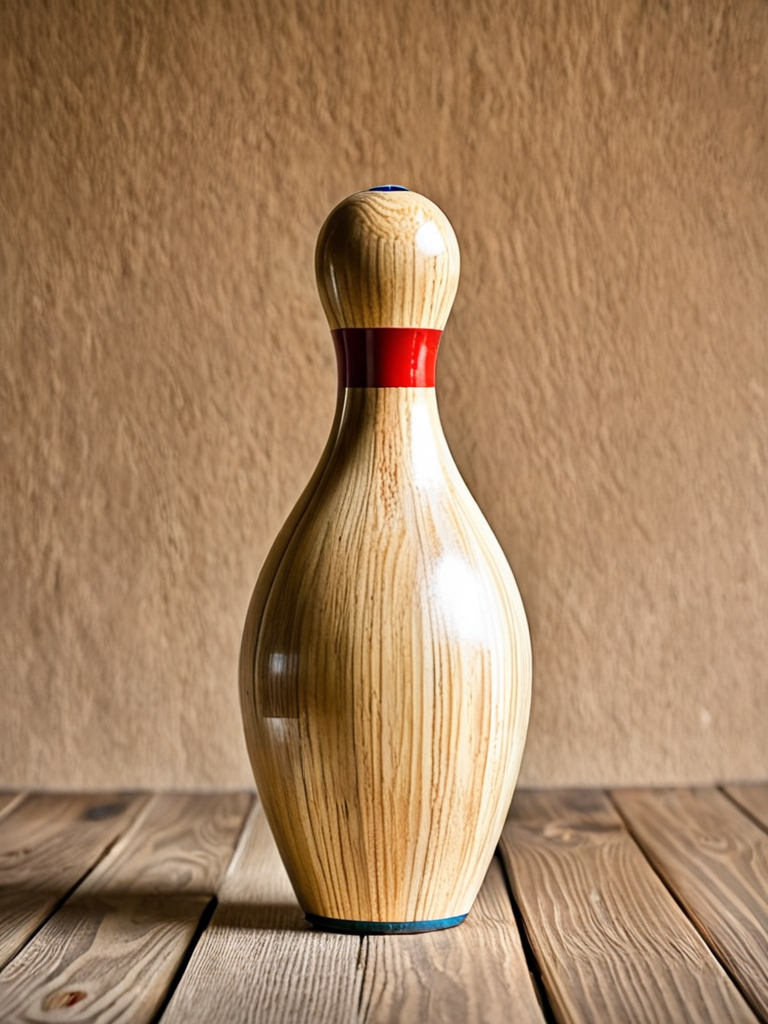 bowling pin still life