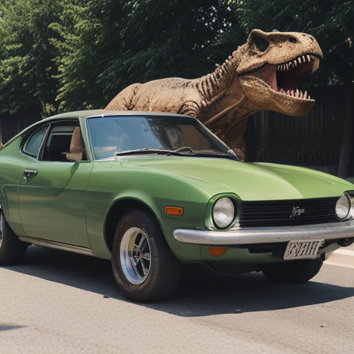 T rex car