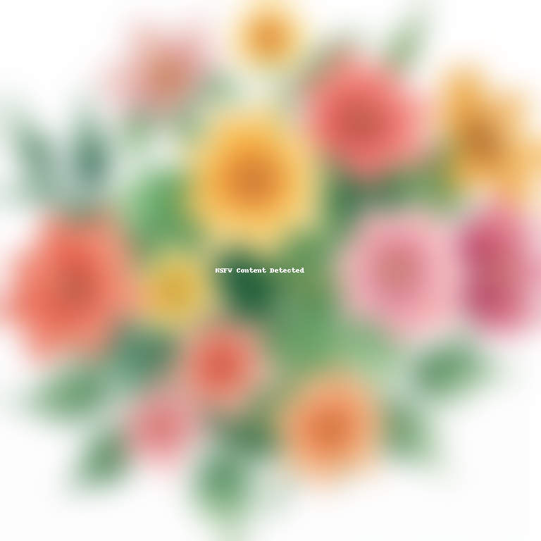 A Vibrant Arrangement of Colorful Flowers in Soft Focus for Springtime.