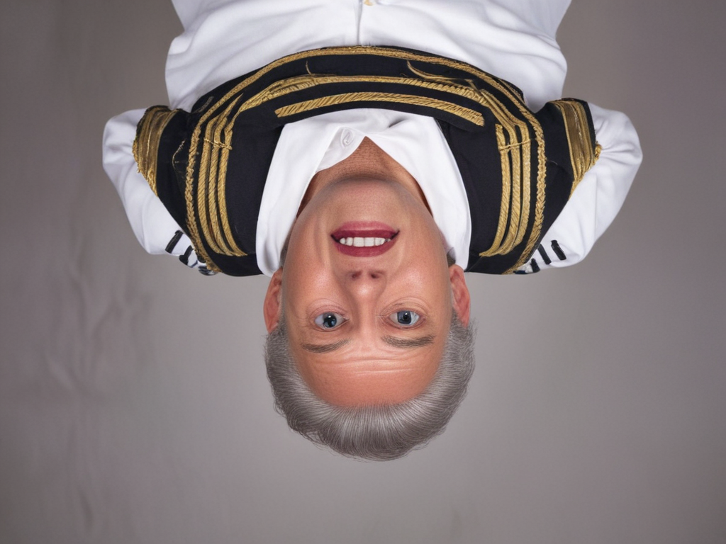 backwards sailor admiral upside down