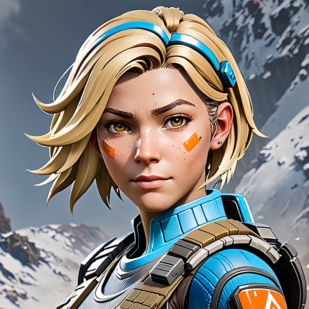 Apex legends wattson blonde hair