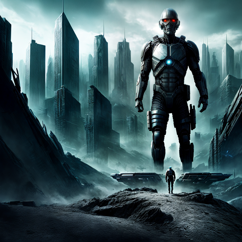 dystopia sci fi movie poster art