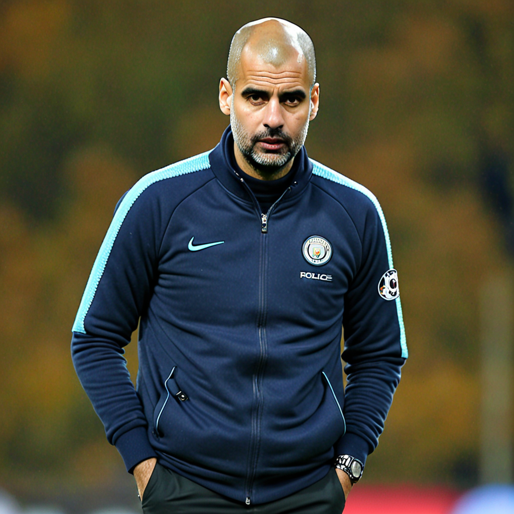 Pep guardiola arrested by police