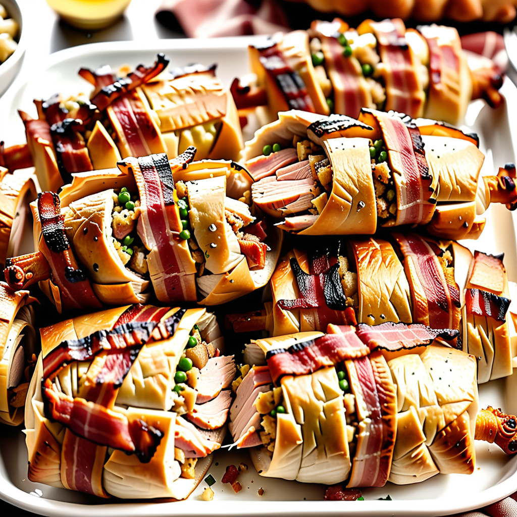Delectable Bacon-Wrapped Chicken Rolls Stuffed with Flavorful ...
