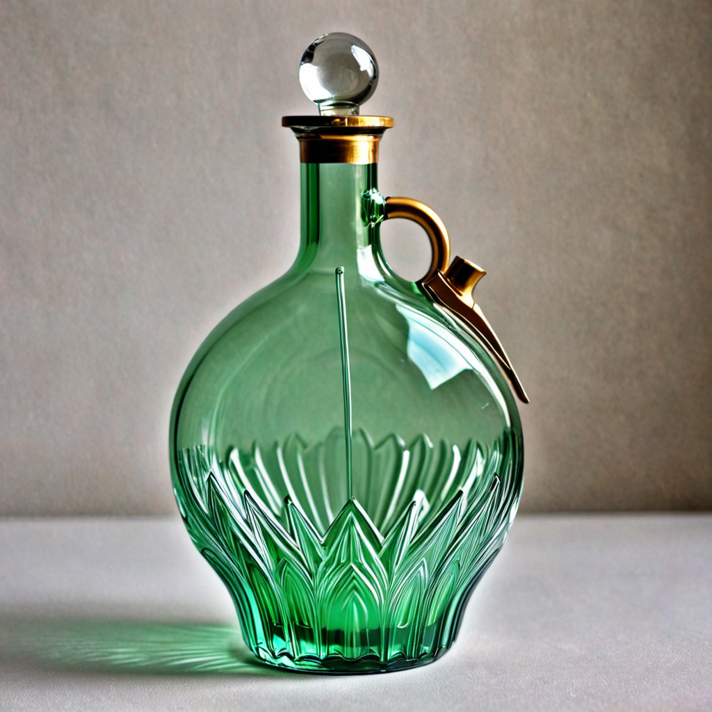 art deco Alcohol Flask in Chemistry Laboratory