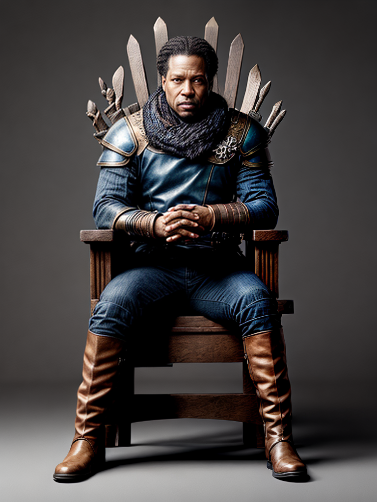 regé jean page as a game of throne character, realistic, hd, royalty