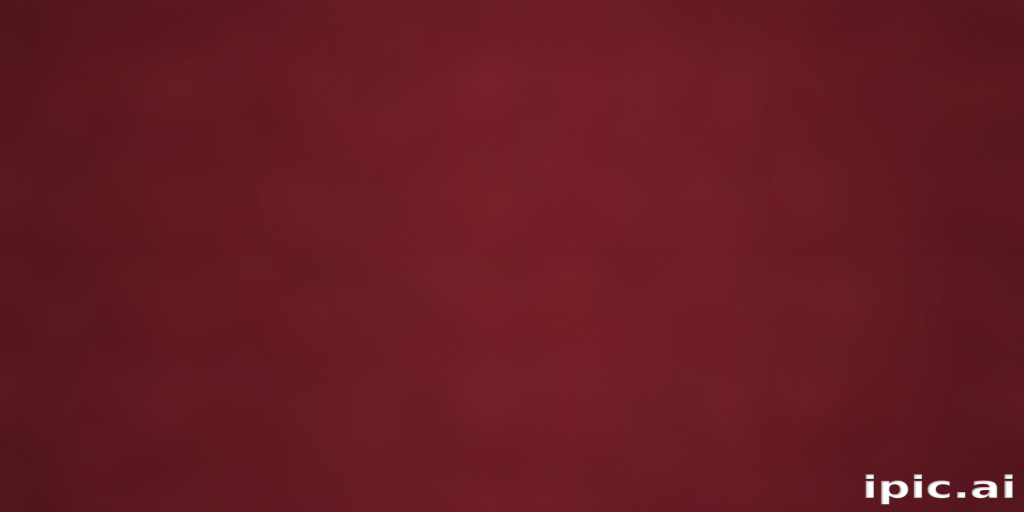 Abstract Deep Red Background with Subtle Texture and Soft Gradients
