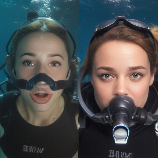Rachel McAdams scuba diving
