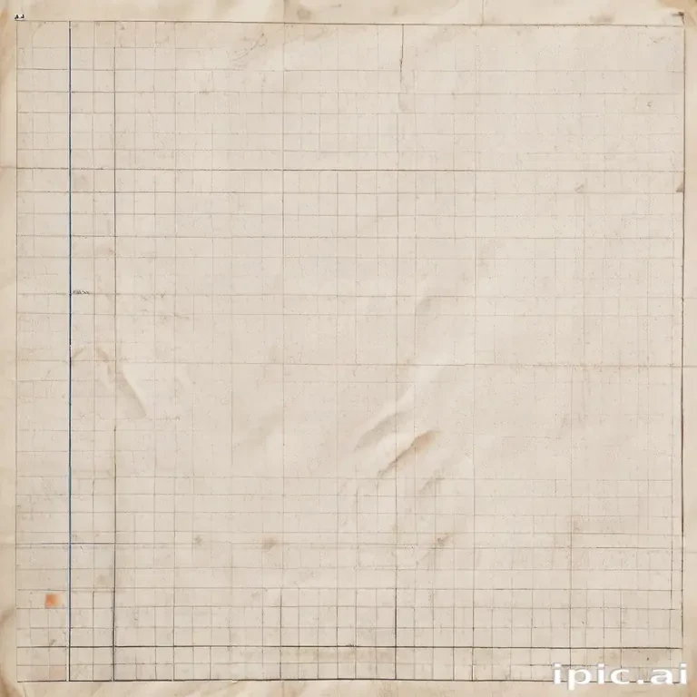 Blank Graph Paper with Light Grid Lines for Drawing and Planning