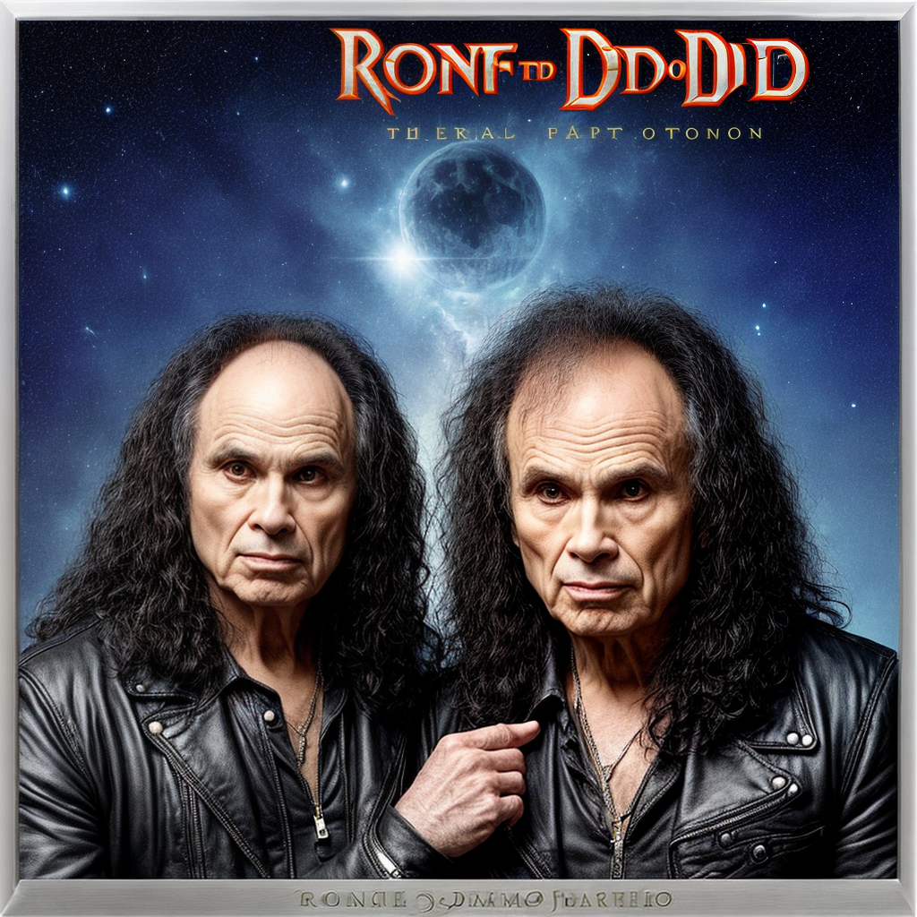 Ronnie james Dio new album cover