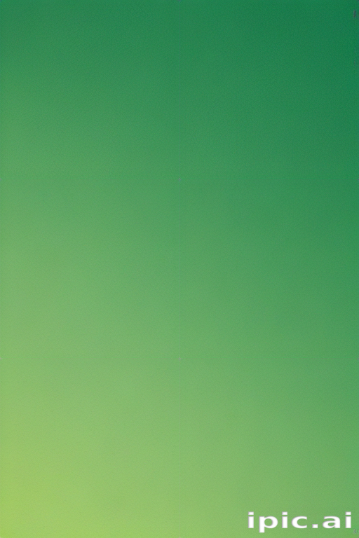 Vibrant Gradient Background Transitioning from Bright Green to Deep ...