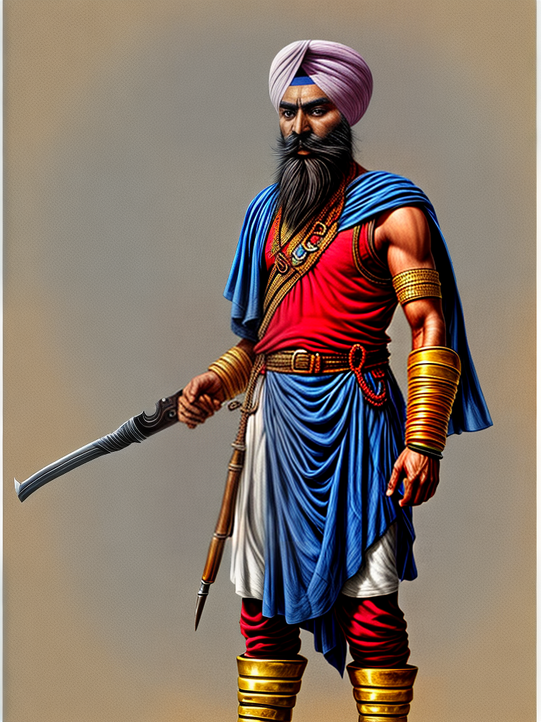 a sikh warrior