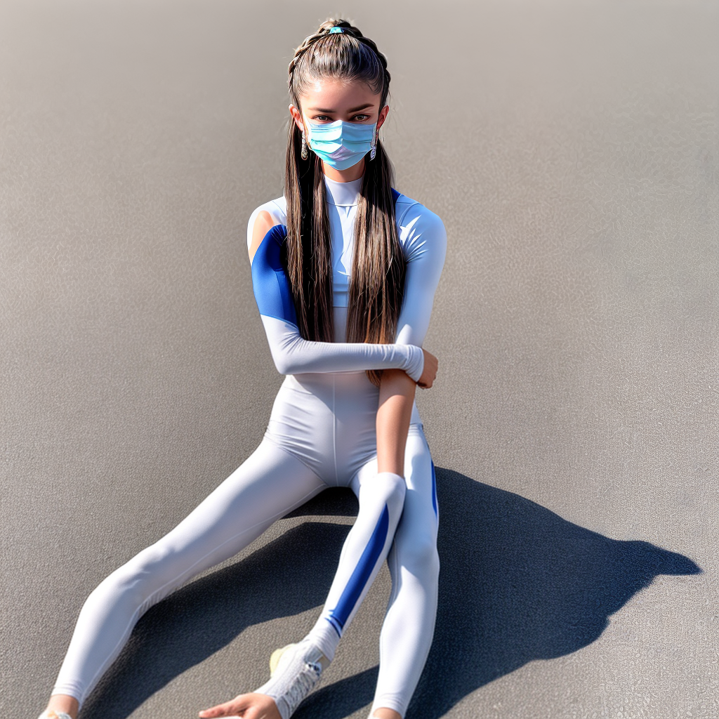 A short athletic muscular pensive female that resembles meika woollard ...