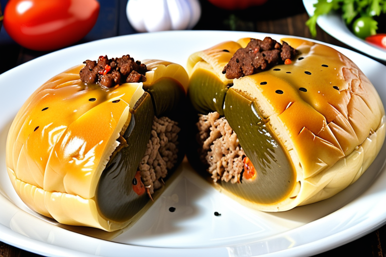 Deliciously Unique Culinary Creation Featuring Stuffed Jelly and Savory ...