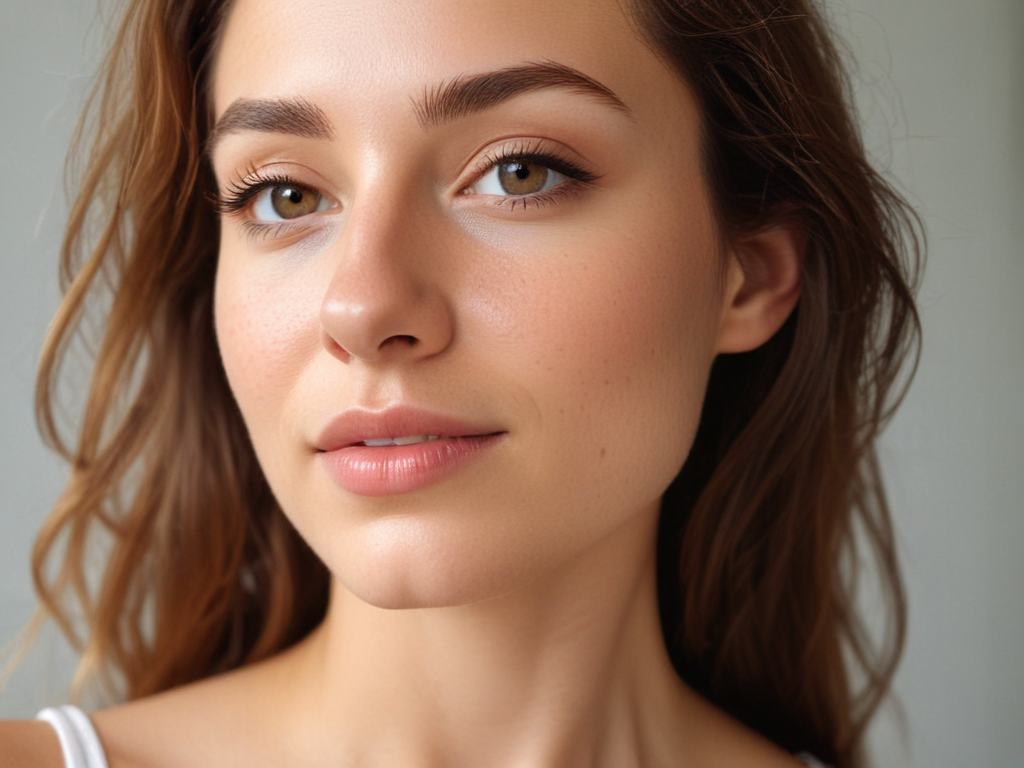 Summer Skin Care Routine showing sun light effects on face