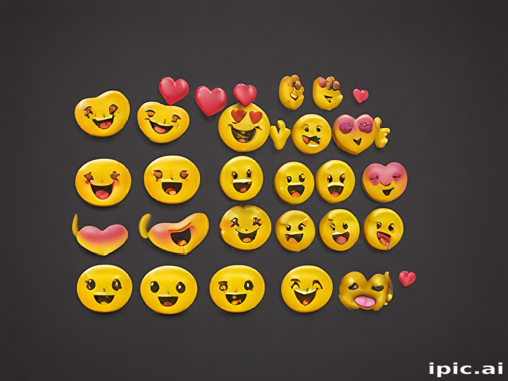 A Colorful Collection of Expressive Emojis for Every Mood and Occasion